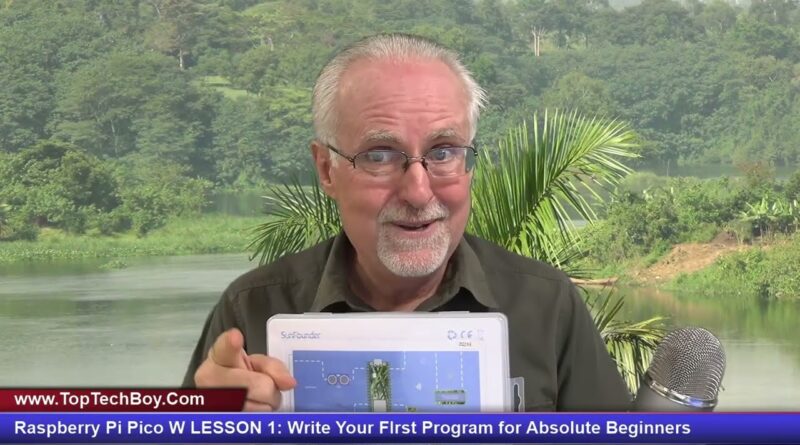 Raspberry Pi Pico W Lesson 1 Write Your First Program For Absolute