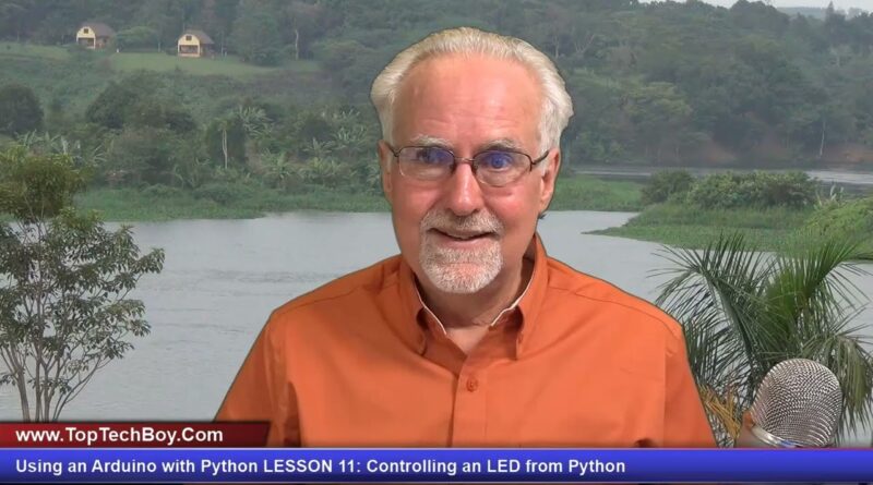 Using an Arduino with Python LESSON 11: Controlling an LED from Python ... Using an Arduino with Python LESSON 11: Controlling an LED from Python ...