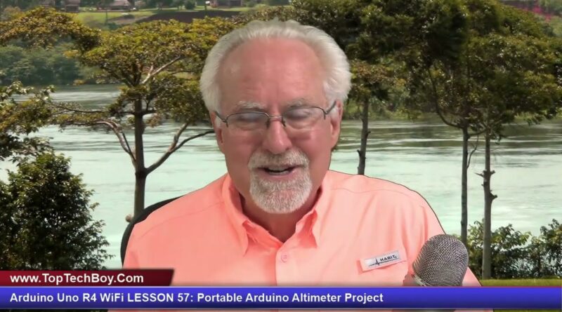Arduino Uno R4 Wifi Lesson 57 Portable Arduino Altimeter Project Learning Center