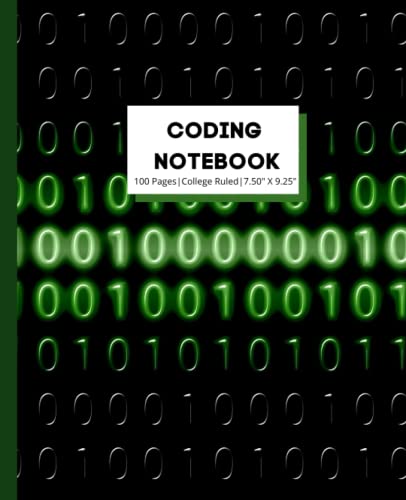 Coding Notebook Green Code Theme| Programmer Notebook| Coding Developer Notebook Gift| Coding ...