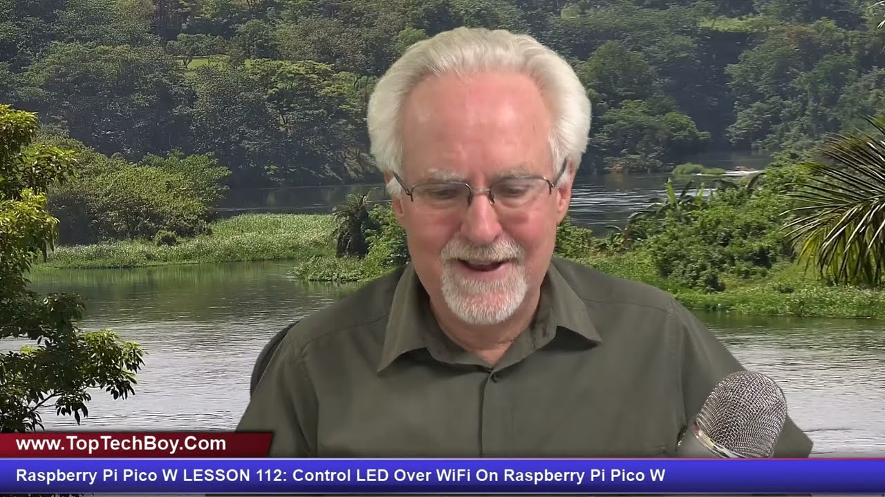 Raspberry Pi Pico W Lesson 112 Control Led Over Wifi On Raspberry Pi Pico W Project Learning