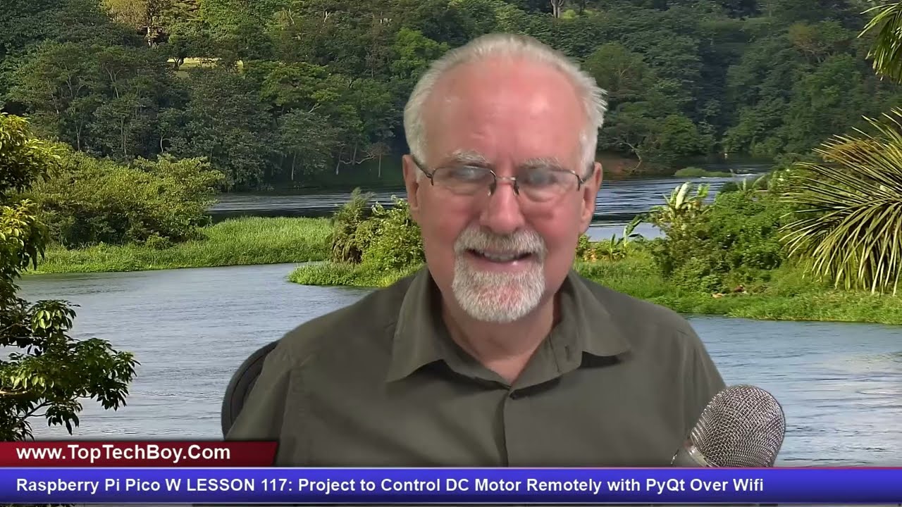 Raspberry Pi Pico W Lesson 117 Project To Control Dc Motor Remotely With Pyqt Over Wifi